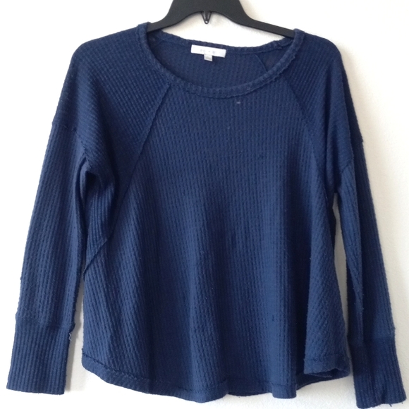 Eri & Ali | Sweaters | Eri Ali Navy Blue Long Sleeve Sweater Large ...